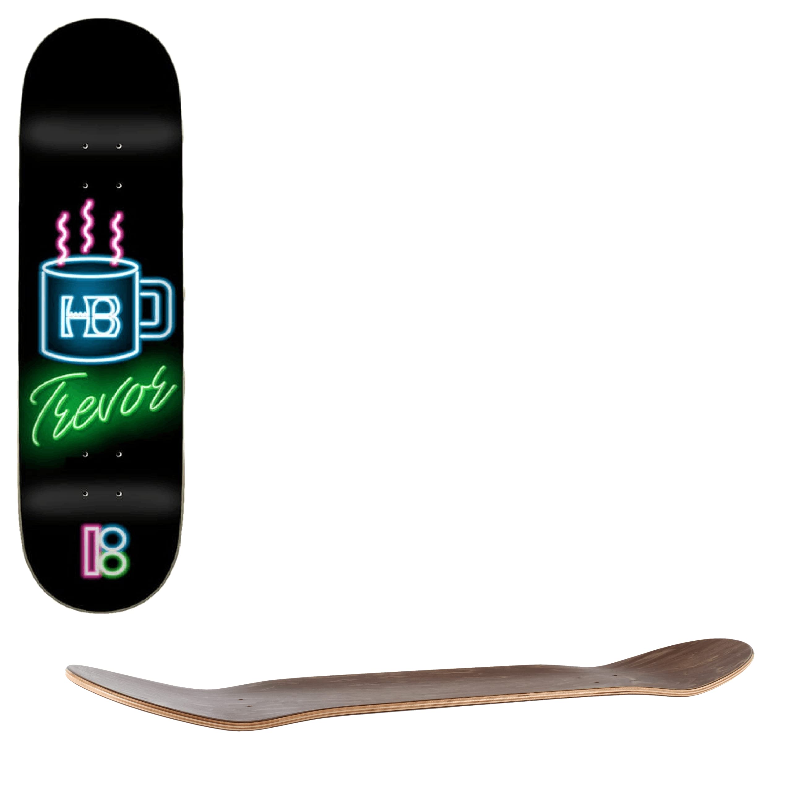 Amazon | 【PLAN B】プランビー Neon Deck SKATEBOARD デッキ 板